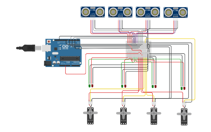Circuit design 캡스톤 0606 - Tinkercad
