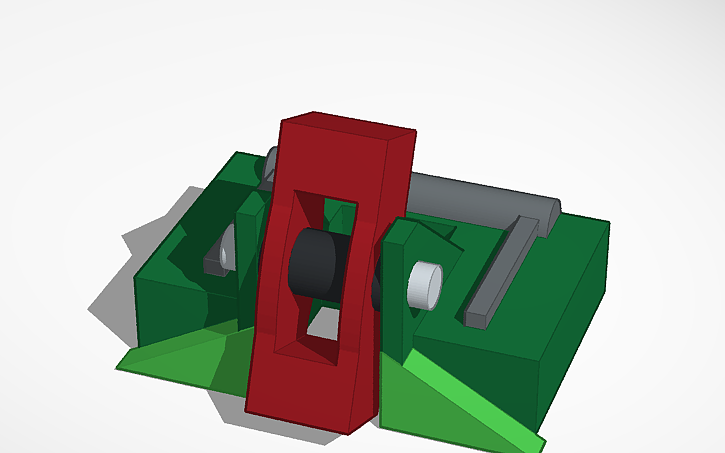 3D design Fictional combat robot Gator model - Tinkercad