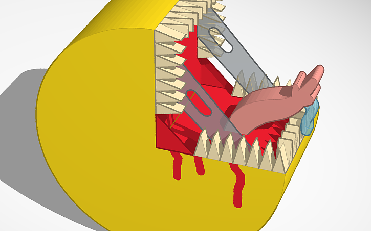 3D design Weird pacman - Tinkercad
