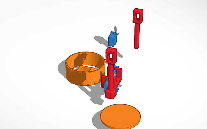 3d Design Servomotor Tinkercad