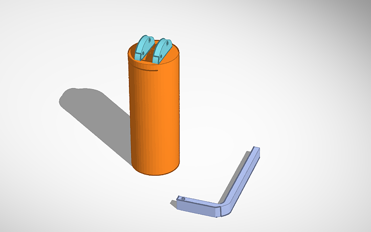 3D design nerf grenade - Tinkercad