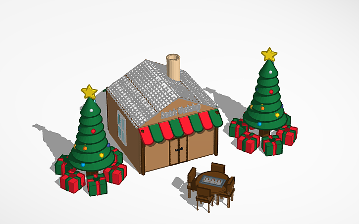 3D design Santas Workshop - Tinkercad