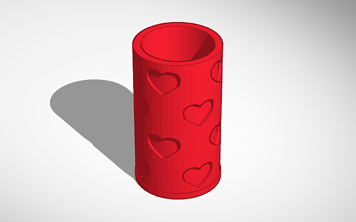 3D design Pot - Tinkercad