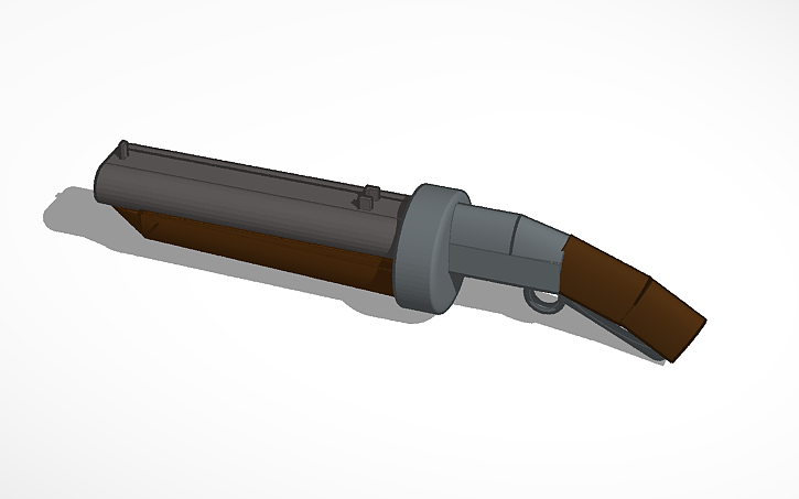3D design TF2 Scattergun - Tinkercad