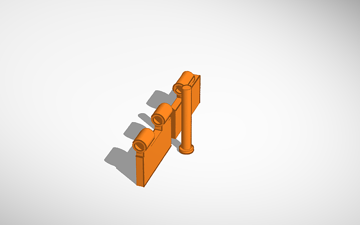 3D design hinges - Tinkercad
