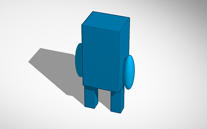 3D design stitch - Tinkercad