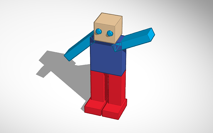3D design Avatar - Tinkercad
