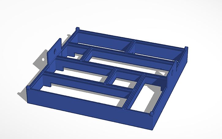3D design Concrete mold v2 - Tinkercad