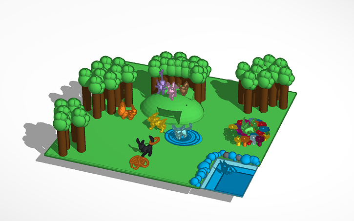 3D design Copy of Copy of evee - Tinkercad