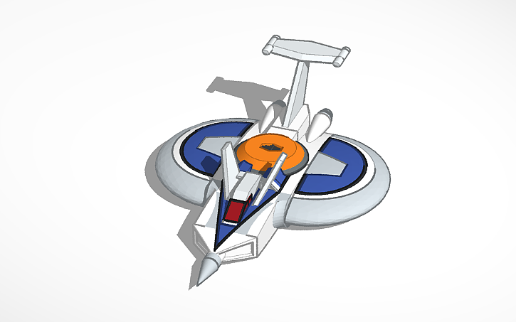 3D design Tech Thunder number 2 - Tinkercad