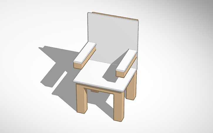 3D design Chair - Tinkercad