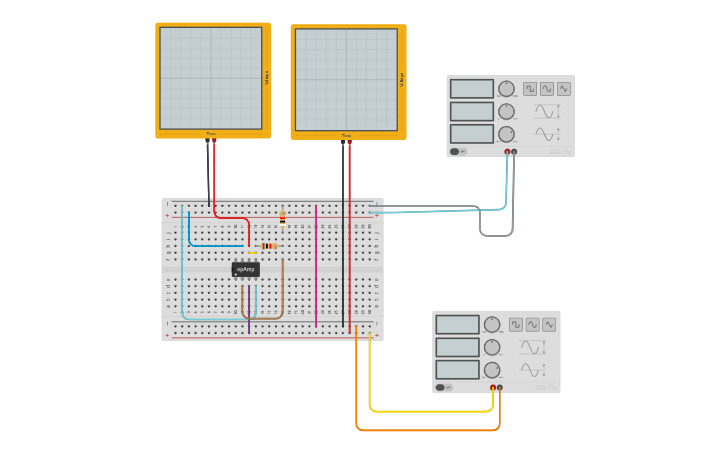 Circuit design Electronics Lab 09(1) - Tinkercad