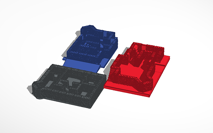 3D design D&D Trollskull Manor - Tinkercad