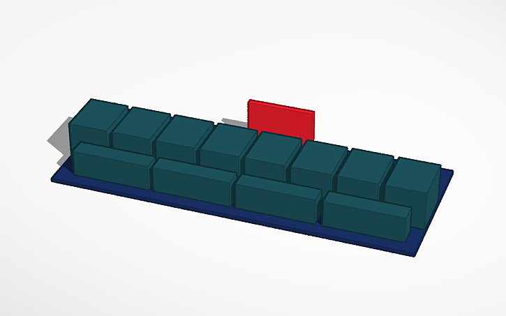 3d Design Relay 8ch Arduino Tinkercad