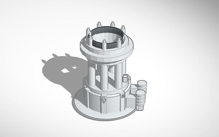 3D design geo monument - Tinkercad