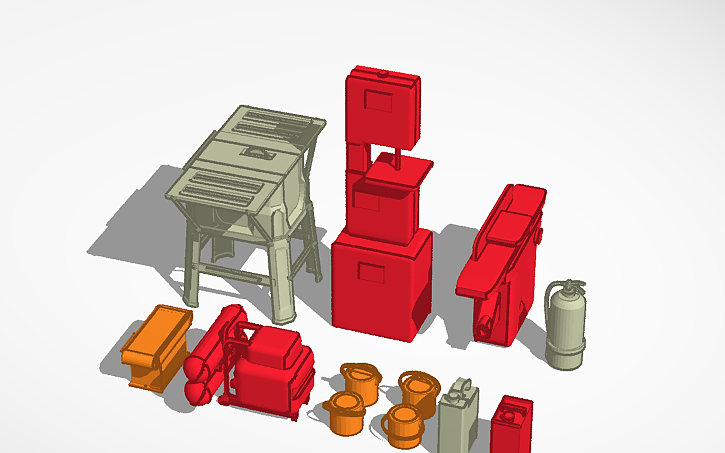 3D design Workshop Equipment - Mini - Tinkercad