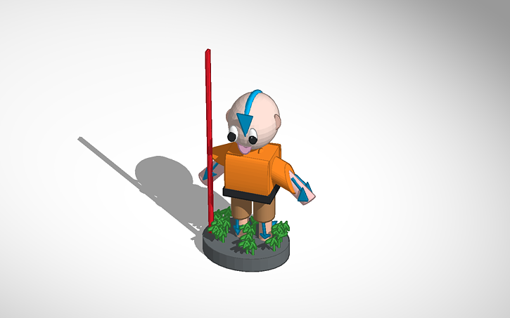3D design Avatar Ang - Tinkercad