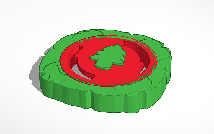 3D design Christmas Tree - Tinkercad