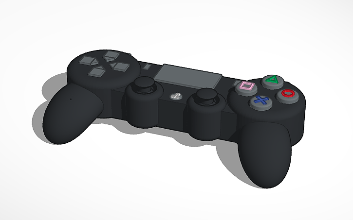 3D design PS4 Gamepad - Tinkercad