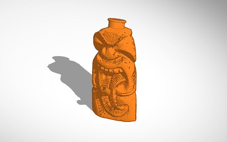3D design Tiki Bong - Tinkercad