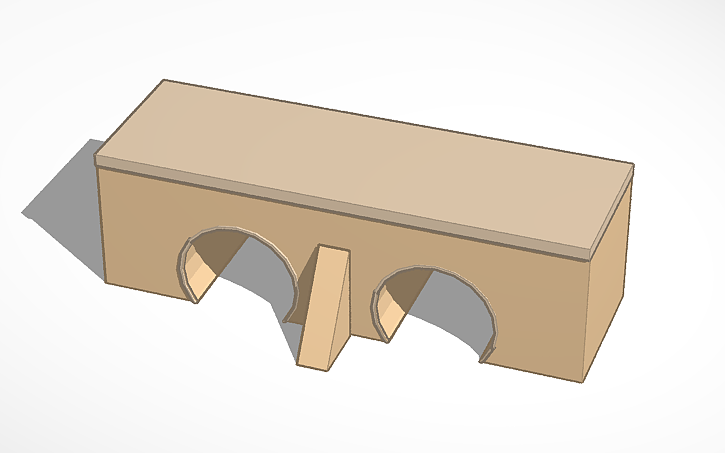 3D design Henry's Tunnel - Tinkercad