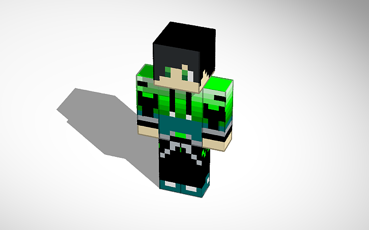 3D design minecraft person(It's me lol) - Tinkercad