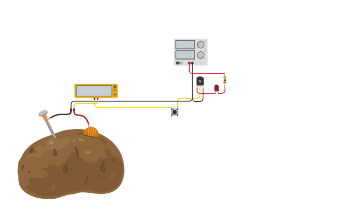 Circuit design Basic Transistor Demonstration - Tinkercad