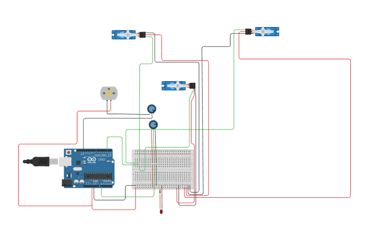 Circuit design flight control_valerio - Tinkercad
