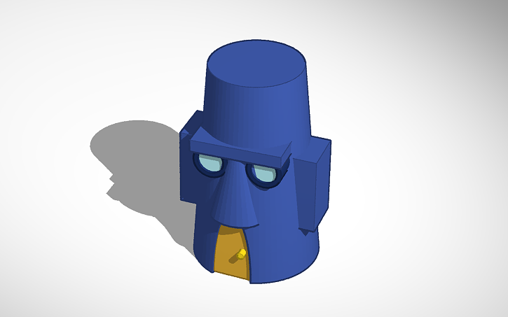 3D design Squidward’s house - Tinkercad