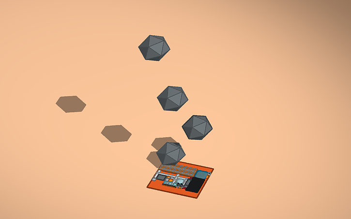 3D design Mars Colony - Tinkercad