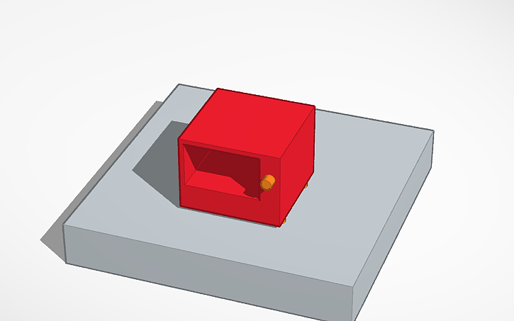 3D design microwave - Tinkercad