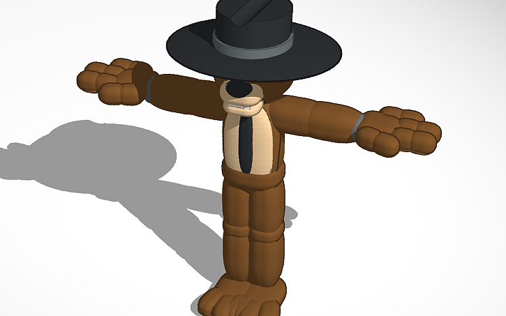 3D design My attempt at a FNAF animatronic - Tinkercad