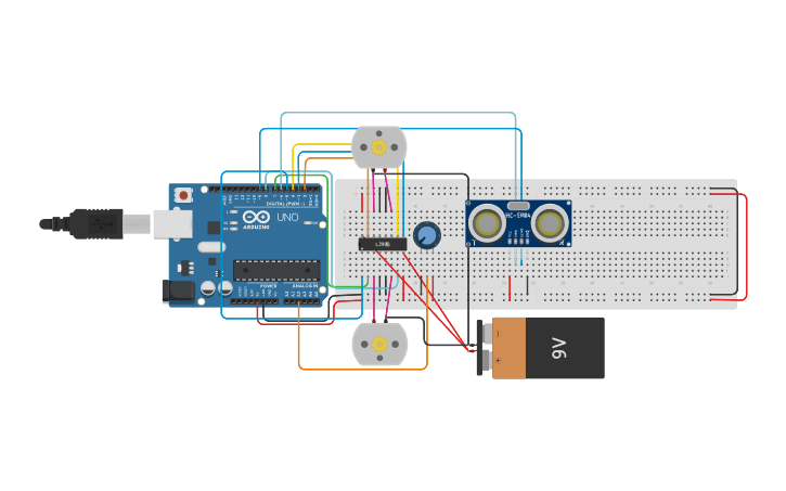 Circuit design Incredible Trug - Tinkercad