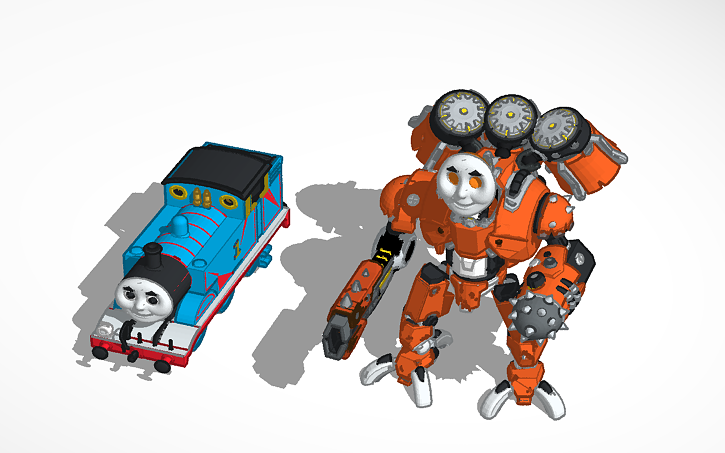 3D design Transformer thomas - Tinkercad