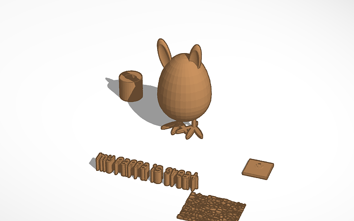 3D design figure - Tinkercad