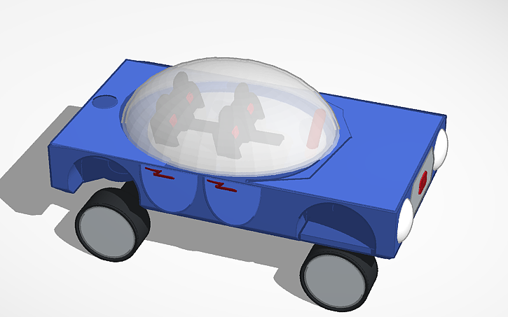 3D design SIMLAB Copy of Me+Gramsci/BB Car - Tinkercad