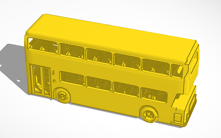 3D design BUS Daimler-Fleetline - Tinkercad
