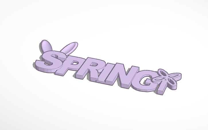 3D design Spring - Tinkercad