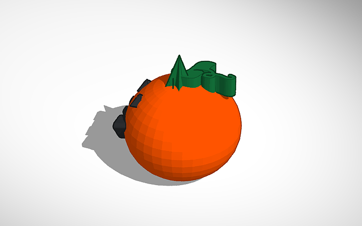 3D design Vivian - October 18, 2021 - Pumpkin - Tinkercad