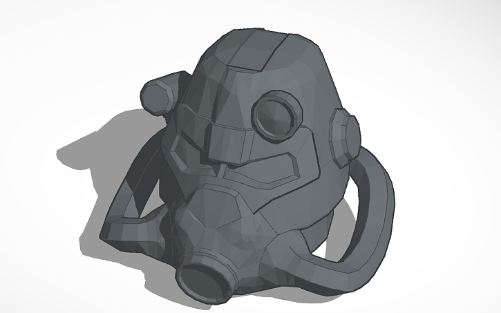 3D design Lego Power Armor Helmet - Tinkercad