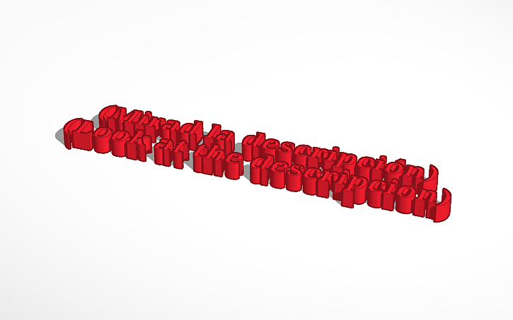 3D design Aclaraciones - Tinkercad