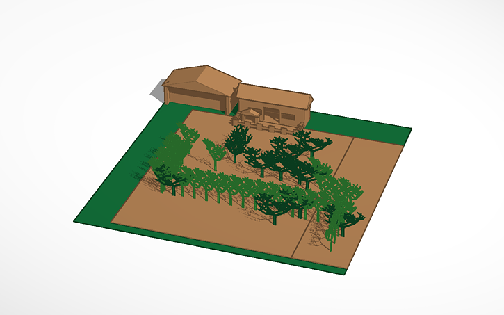 3D design Crops - Tinkercad
