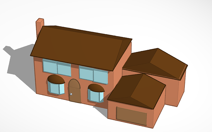3D design Mi casa Allan Comandari - Tinkercad