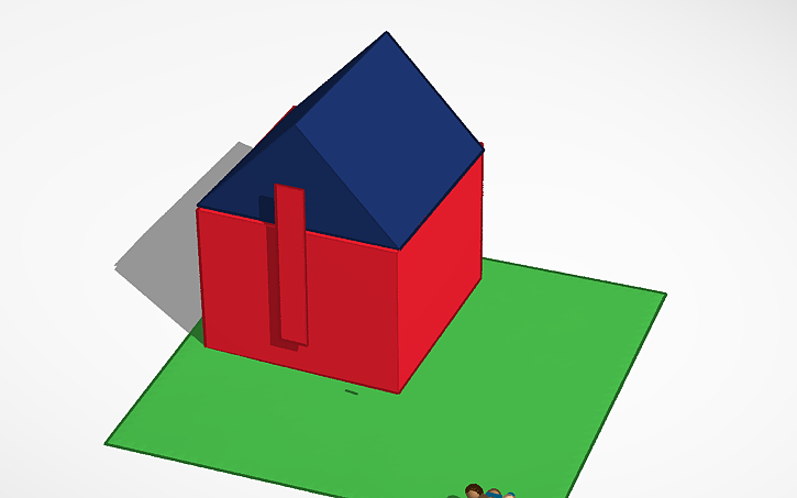 3D design Copy of House Challenge - Tinkercad
