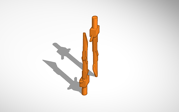 3D design Optimus Prime Energon Sword - Tinkercad