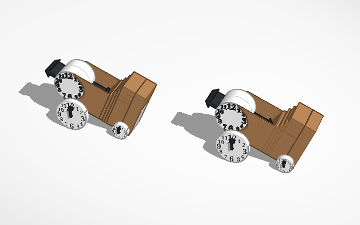 3D design Clockwork - Tinkercad