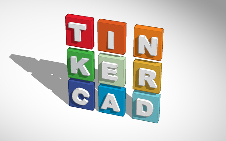3D design Tinkercad logo - Tinkercad