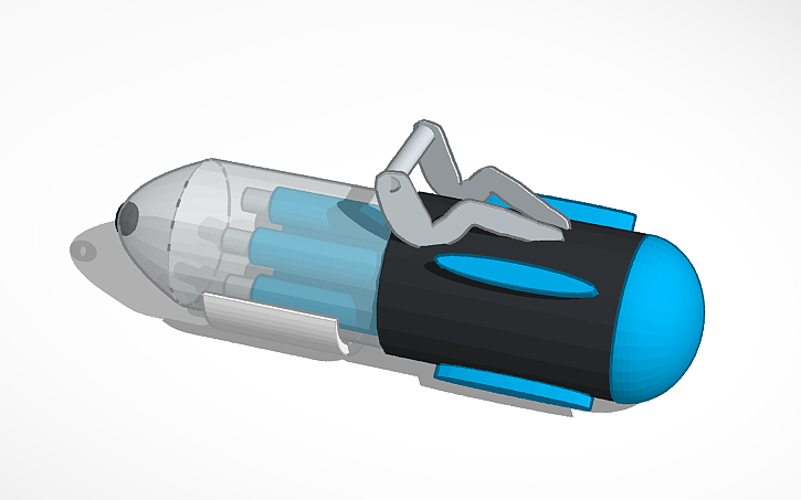 3D design Splatoon Ballpoint Splatling (OLD) - Tinkercad