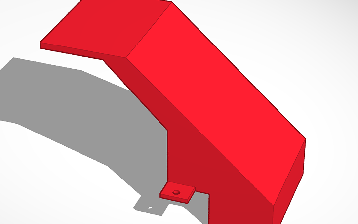 3D design S500 Canopy Front - Tinkercad