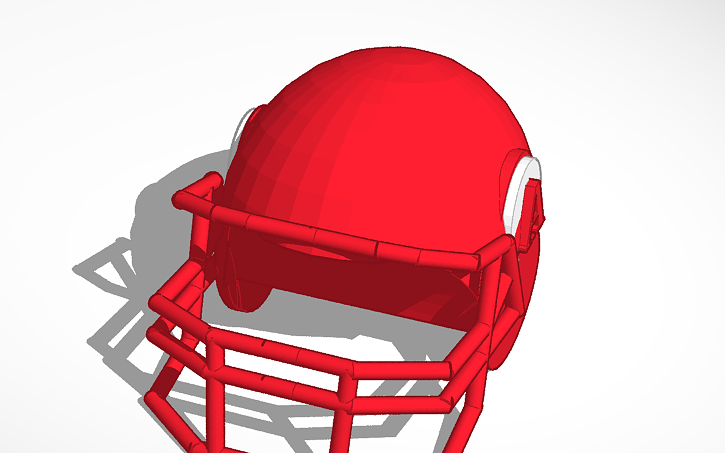 3D design Alabama Football #Helmet - Tinkercad